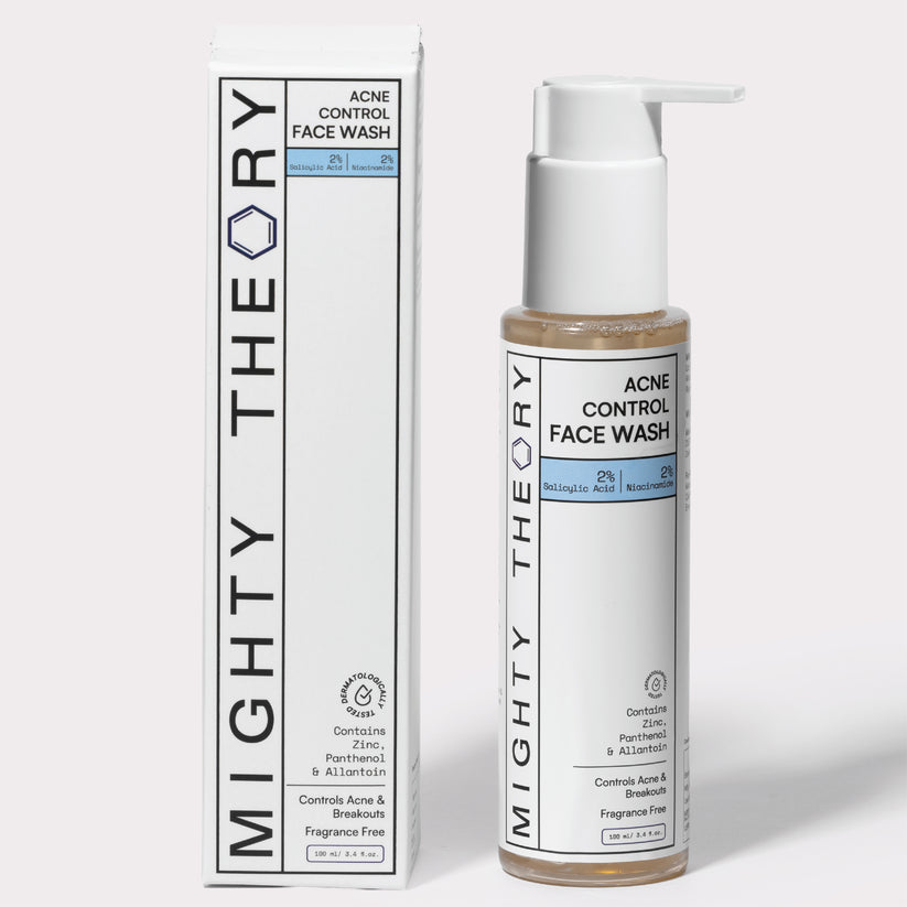 Acne Control Face Wash | 100 ml – Mighty Theory